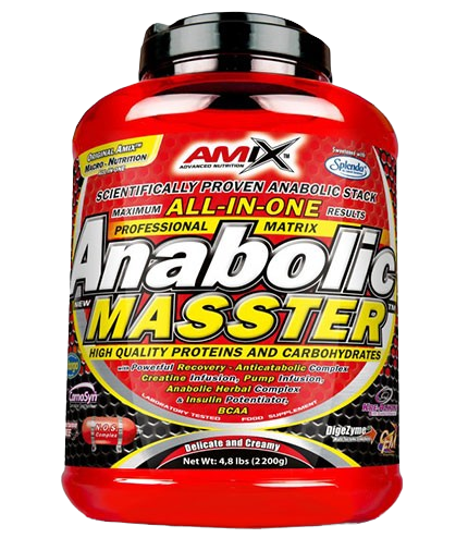 AMIX Anabolic Masster (Всичко в един Продукт)- 2200 грама, 22 дози ...