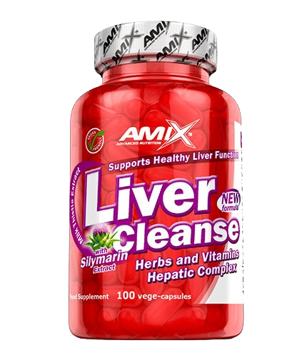 AMIX Liver Cleanse (Грижа за Черния Дроб) - 100 таблетки, 100 дози ...