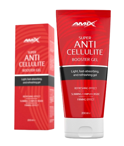 AMIX Super Anti-Cellulite Booster Gel (Козметичен Гел) - 200 мл ...