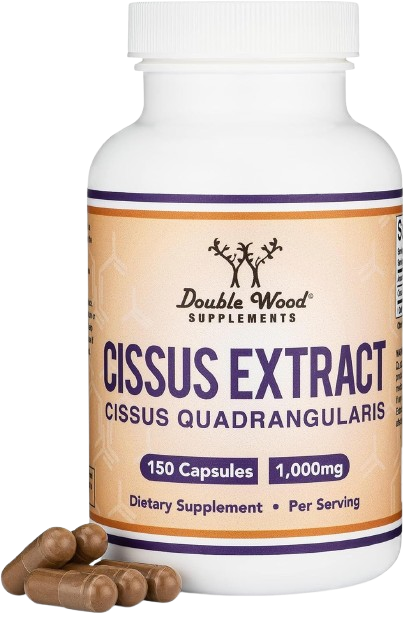 Double Wood Cissus Extract 1000 мг Цисус Екстракт - 150 капсули, 75 ...